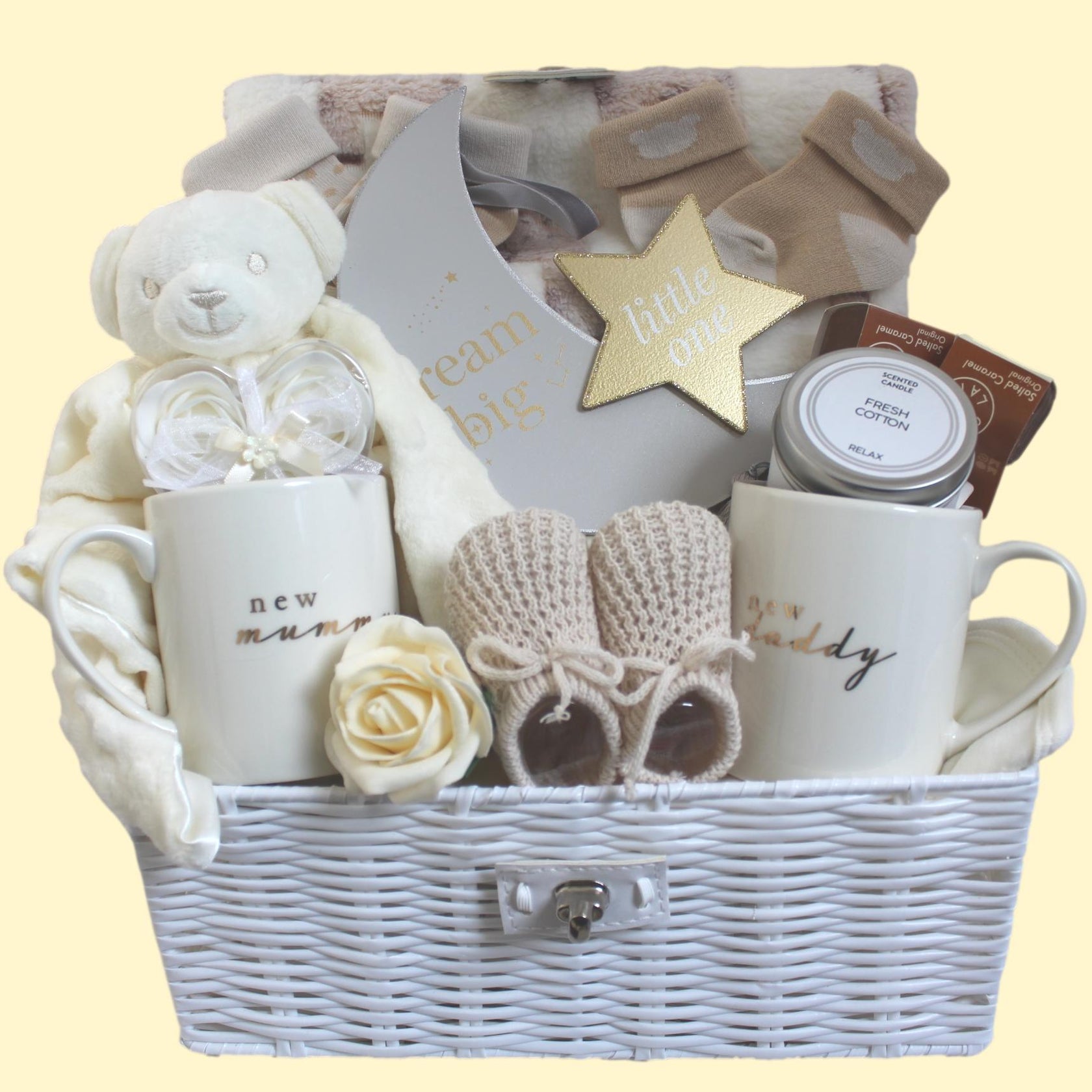 Unisex Mummy, Daddy and Baby Pamper Hamper - New Arrival – Unique Baby ...
